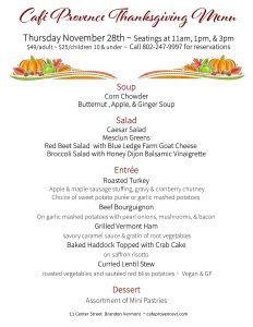 Menus Crafted from Ultra-Fresh, Local Ingredients - Café Provence